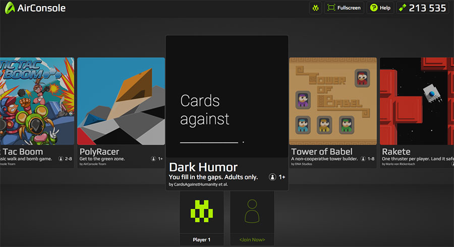 Speel games met je Android als controller met AirConsole