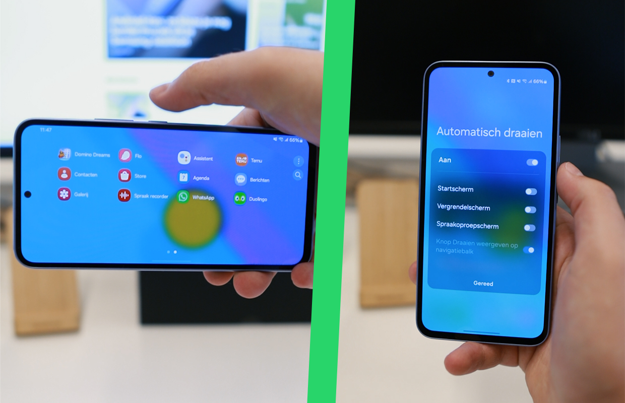 Android-tips: zo roteer je jouw smartphone-scherm in alle apps